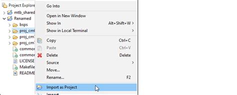 Configure Applications Modustoolbox™ Documentation