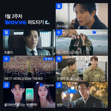 드라마 예능 교양프로까지 없없웨💙 이번 주도 없는 게 없는 웨이브와 함께 Just Dive Wavve🌊 웨이브를 가장