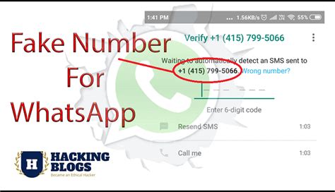 How To Get Fake Number For WhatsApp Verification