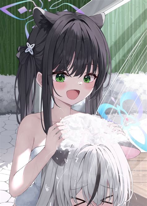 Kokona Shun And Shun Blue Archive Drawn By Kurone Kurone Ryuo Danbooru