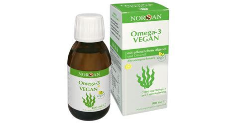 NORSAN OMEGA 3 VEGAN citrinų skonio LIVIN
