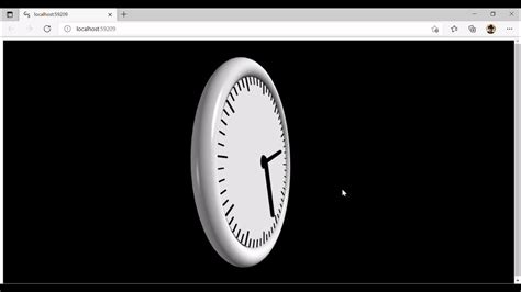 Vpython Clock With Dynamic Hand Movement Youtube
