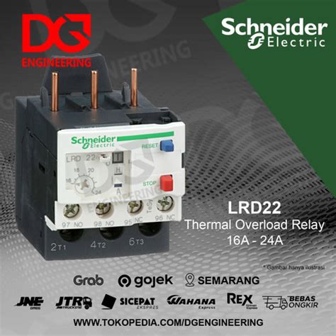 Jual Schneider Thermal Overload Relay Lrd22 16 … 24a Kota Semarang