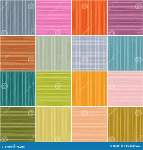 Colorful Squares Background Stock Vector Illustration Of Retro Paper 85838189