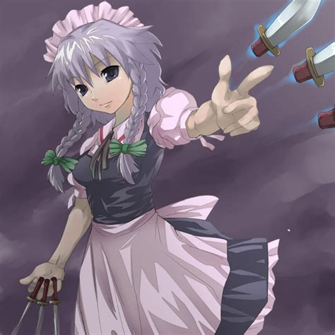 Izayoi Sakuya Touhou Drawn By Hands Danbooru