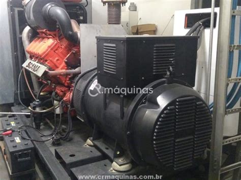 Grupo Gerador Diesel 700kva Stemac 2011 Cr Máquinas