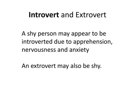 Ppt Introvert And Extrovert Powerpoint Presentation Free Download