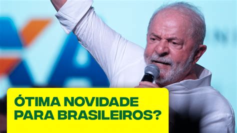 Lula não desiste e promete anunciar ÓTIMA novidade para os brasileiros