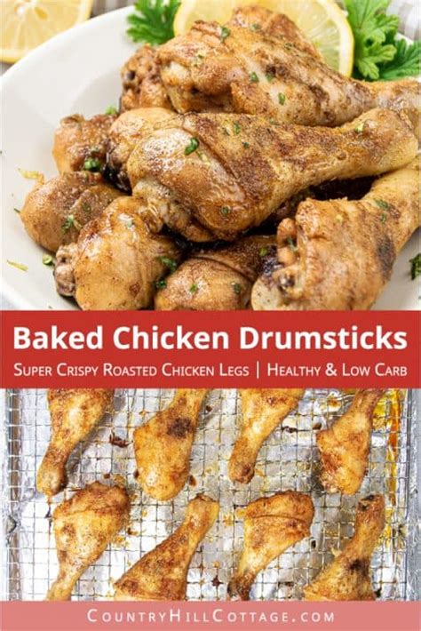 Baked Chicken Drumsticks Recipe Easy Healthy And Super Crispy