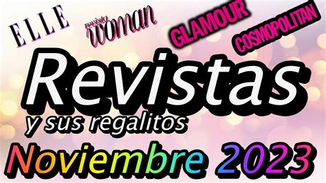 Revistas Mes De NOVIEMBRE Y Sus Regalitos YouTube