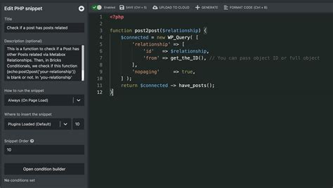 How To Show Hide A Section When A Post Doesn T Have Posts Related With Metabox Relationships