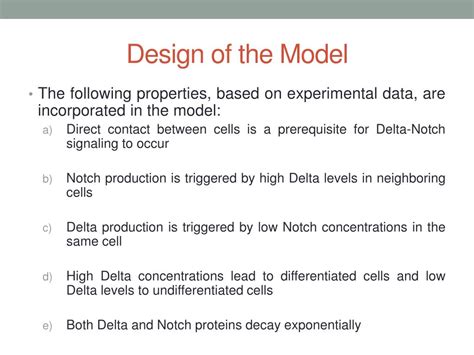 Ppt Lateral Inhibition Through Delta Notch Signaling A Piecewise Affine Hybrid Model