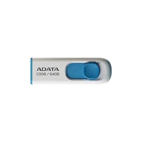 Adata แฟรชไดร์ฟ รุ่น C008 Usb Flash Drive 2 0 64gb Adt Ac008 64g
