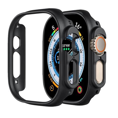 Funda Protectora De PC Dura Para Apple Watch Series 8 7 Ultra 49mm