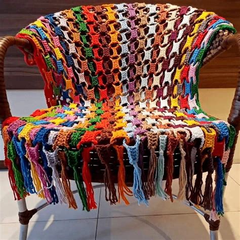 Покрывало или накидка на кресло крючком — Paradosik Handmade — вязание ...