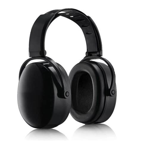Casque Antibruit Pliable SNR DB Casque De Protection Auditive Pour Adulte Et Enfant Noir