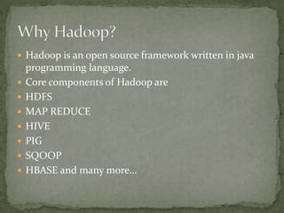Hadoop PPTX