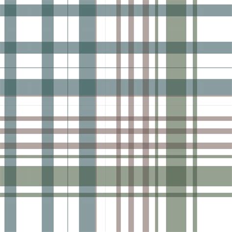 Abstract Tartan Pattern Seamless Textile Is Woven In A Simple Twill