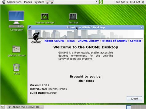 Tutorial Install Gnome Desktop And Gnome Display Manager On OpenBSD 4