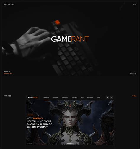 Gamerant On Behance