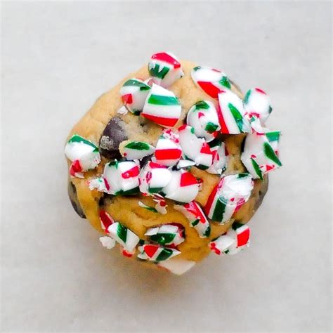 Chocolate Chip Candy Cane Cookies Santas Favourite