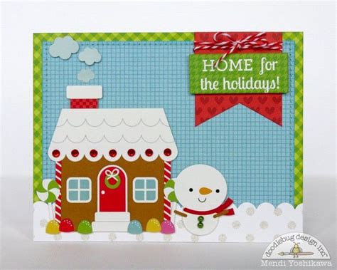 Snippets By Mendi A Doodlebug Santa Express Christmas Card Set