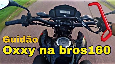 Bros 160 guidão esportivo Oxxy tiktokoficinamecanicademotos