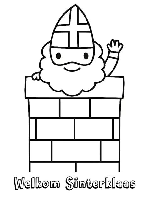 35 Sinterklaas Kleurplaat Voor Een Kleurig Feest Kleurplaat Org