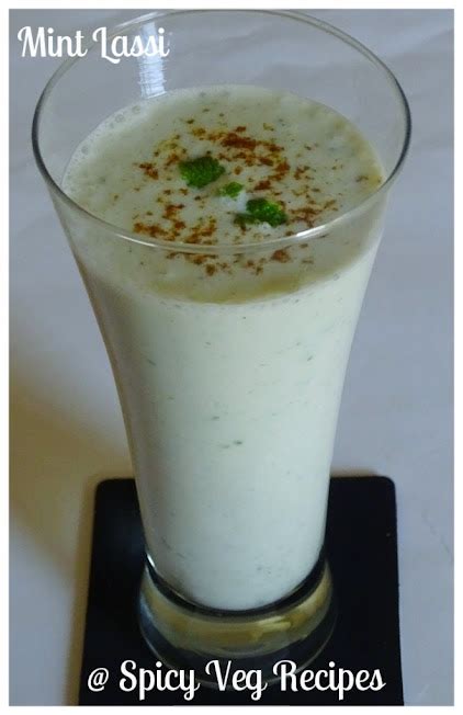 Mint Lassi Salted Mint Lassi Mint Lassi Recipe Pudina Lassi Recipe
