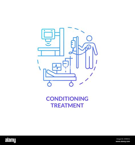 Thin Line Gradient Conditioning Treatment Icon Concept Stock Vector Image And Art Alamy