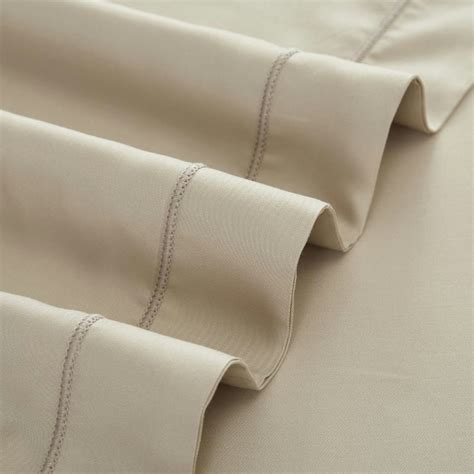 Ettitude Fitted Sheet Set Sand 4 Sizes Mystique Hipvan