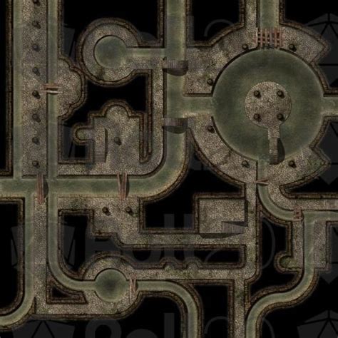 Sewer Systems — Ashes Of Creation Dnd World Map Dungeon Maps Sewer