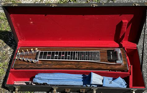 Msa Semi Classic 10 String Pedal Steel Guitar Wohsc Rosewood Reverb