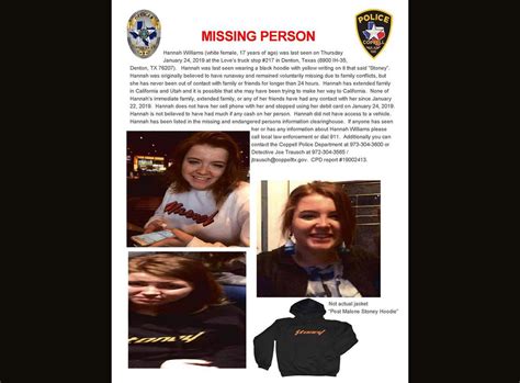 Police Seek Missing 17 Year Old Dallas Area Girl Coppell Tx Patch