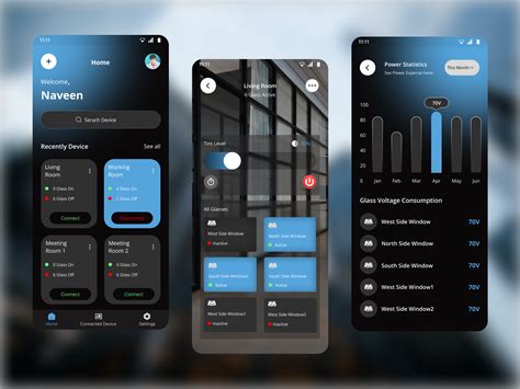 Smart Window App Ui By Naveen On Dribbble