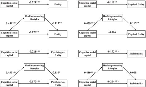 Health Promoting Lifestyles Mediated The Association Of Cognitive
