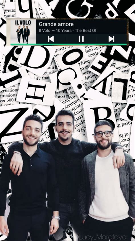 Pin De Vale Castillo En ♥️il Volo Imagen De Cristo La Voz Fondos