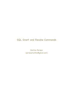 SQL Grant And Revoke Commands SJSU Sql Grant And Revoke Commands Sjsu Pdf PDF PRO