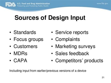 Design Control Fda Requirements
