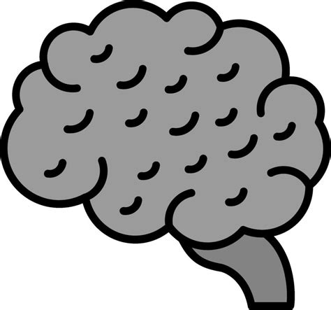 Human Brain Vector Icon 37875101 Vector Art At Vecteezy