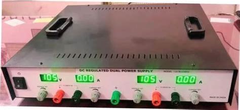 Compact LED Micro Logics DC Regulated Power Supply Model ML 1005D Input Voltage 230v Output