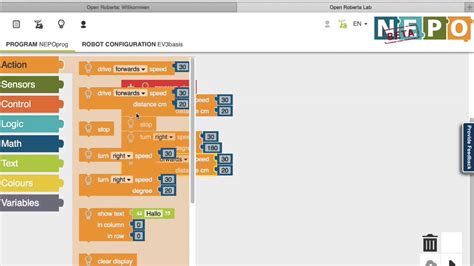 Maker Faire Rome Robot Virtuale Costruiscilo Su Open Roberta Maker Faire Rome