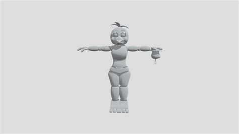 Toy Chica The Chicken Download Free 3d Model By Dwall8611 057efba