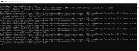 Anaconda Tensorflow