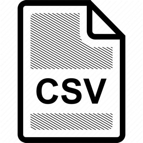 Csv Csv File Extension File File Format Format Type Icon Download On Iconfinder