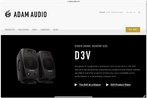Jaap Veenstra On Linkedin Adam Audio D3v Active Speakers