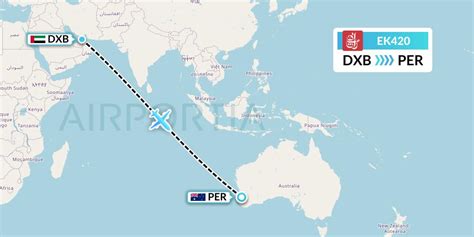 EK420 Flight Status Emirates Dubai To Perth UAE420