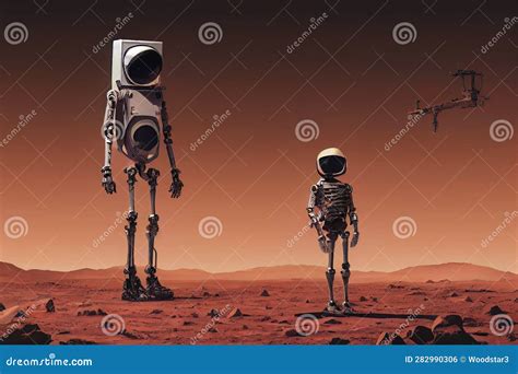 Robots On Mars Exploring Outer Space Difference Game And Coloring