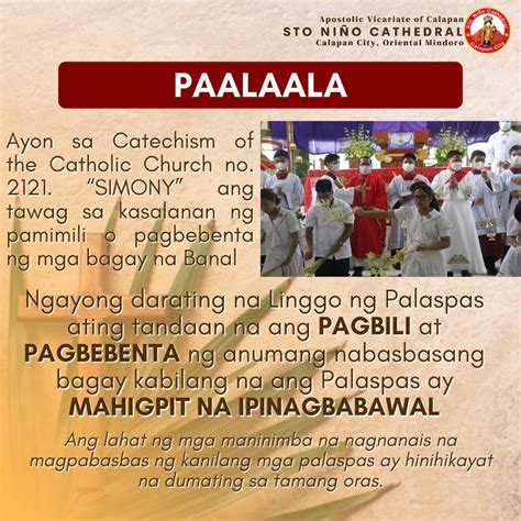 Sto Paalaala Ngayong Linggo Ng Palaspas Facebook