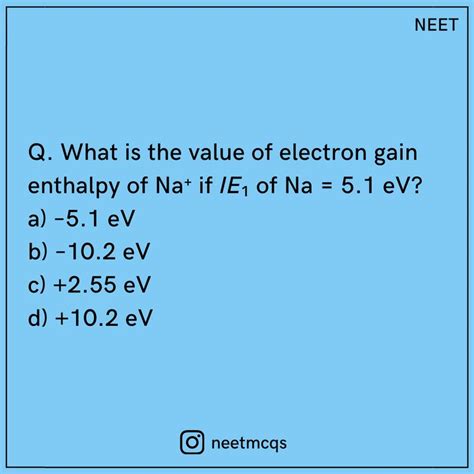 Periodic Table Ionization Energy Electron Gain Enthalpy Atom Ion